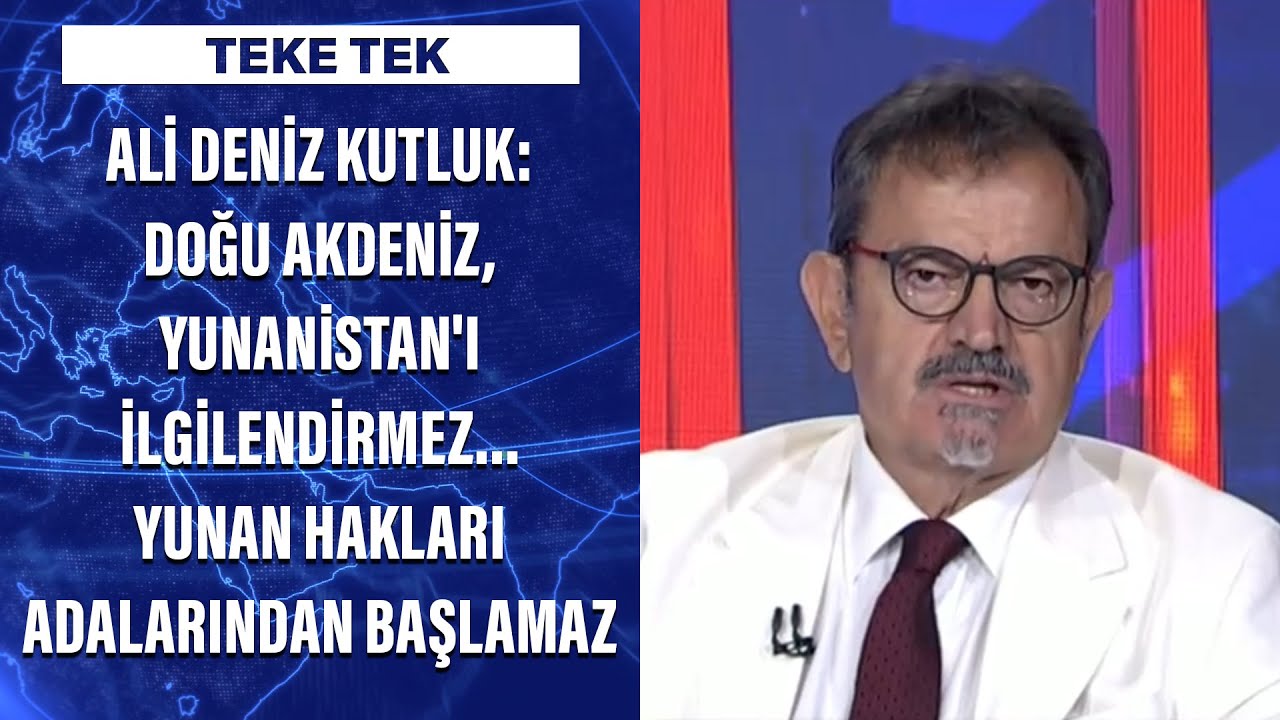 Ali Deniz Kutluk: Doğu Akdeniz, Yunanistan'ı ilgilendirmez... Yunan ...