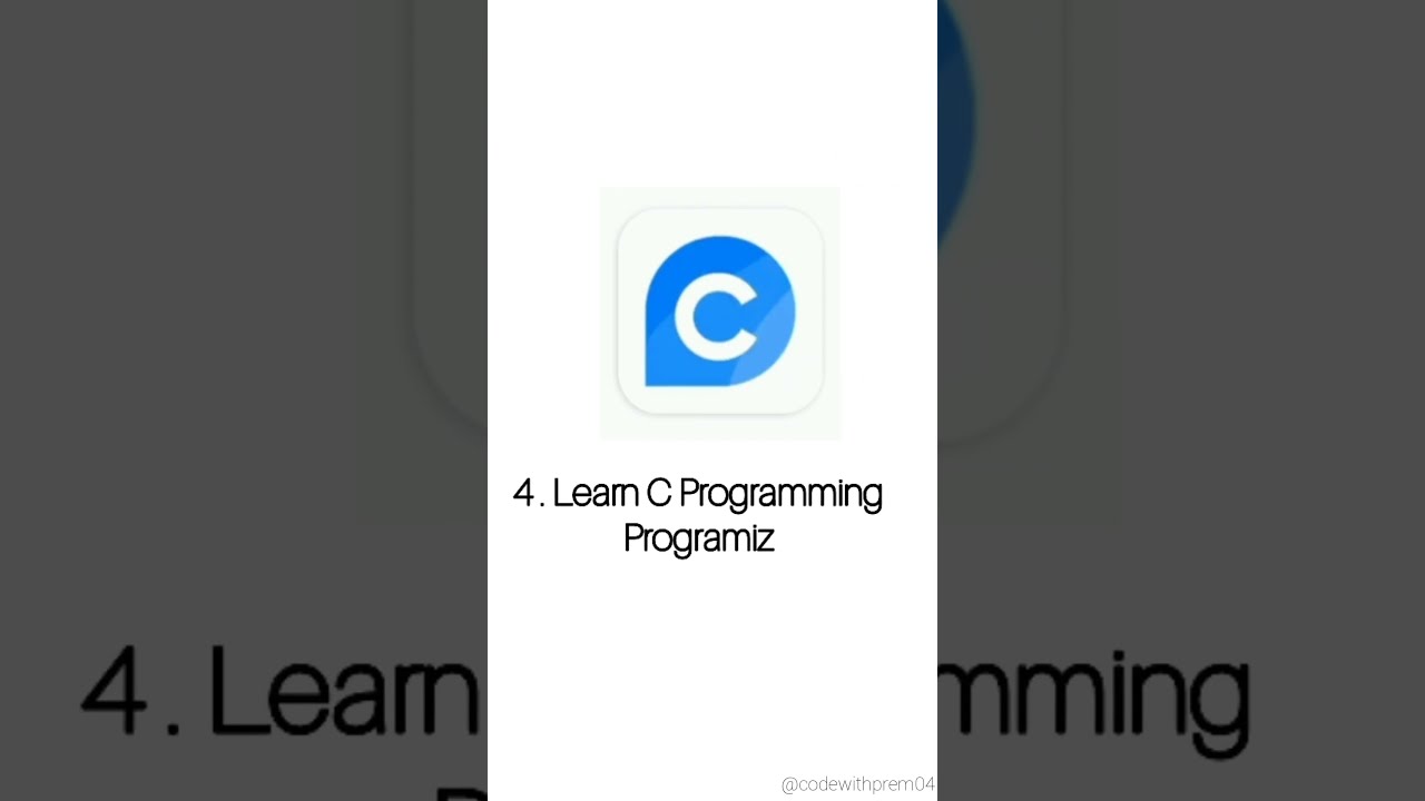 Top 5 Best Android Apps For C Programming shorts short YouTube Top 5 Best Android Apps For C Programming shorts short YouTube