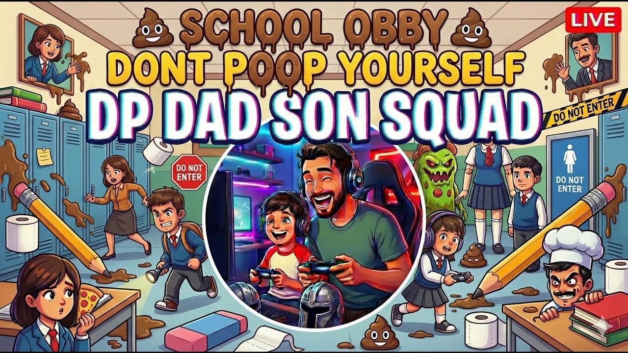 Funniest School Obby Ever! Roblox “Don’t Poop Yourself” - YouTube