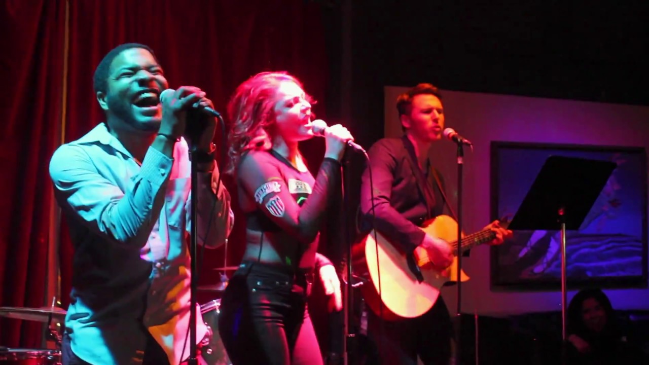 Bryson Bruce and Katie LaMark - "Sex on Fire" - YouTube