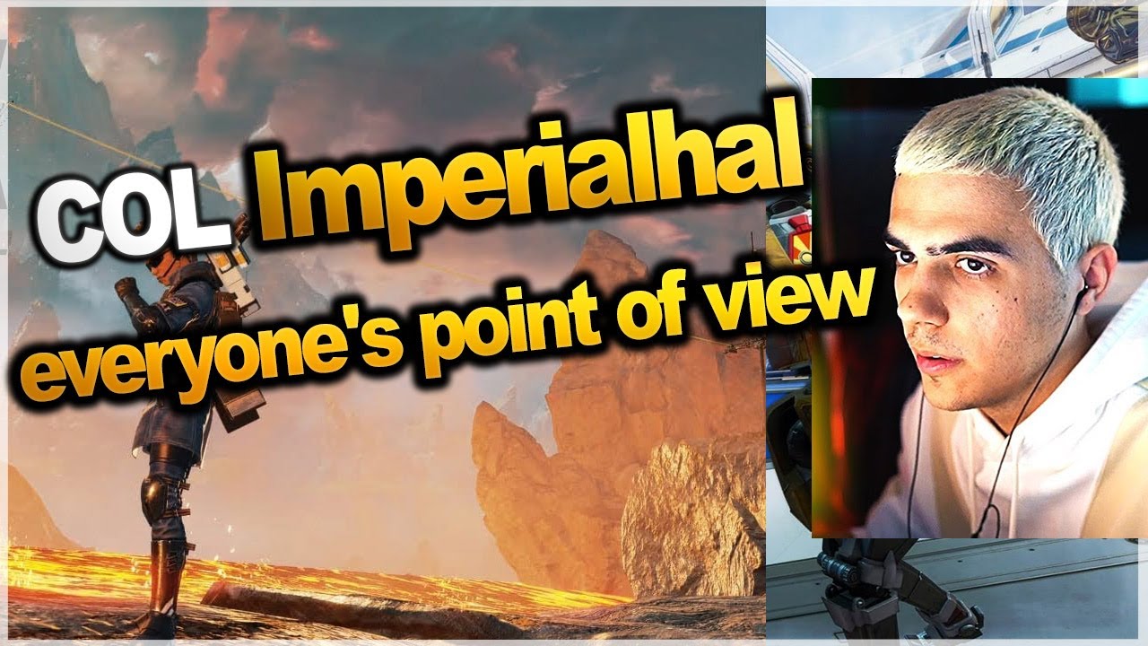 COL Imperialhal is a great player as he takes all the matches seriously ...