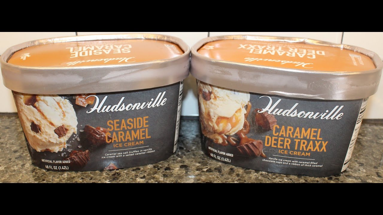 Hudsonville Ice Cream: Seaside Caramel & Caramel Deer Traxx Review ...