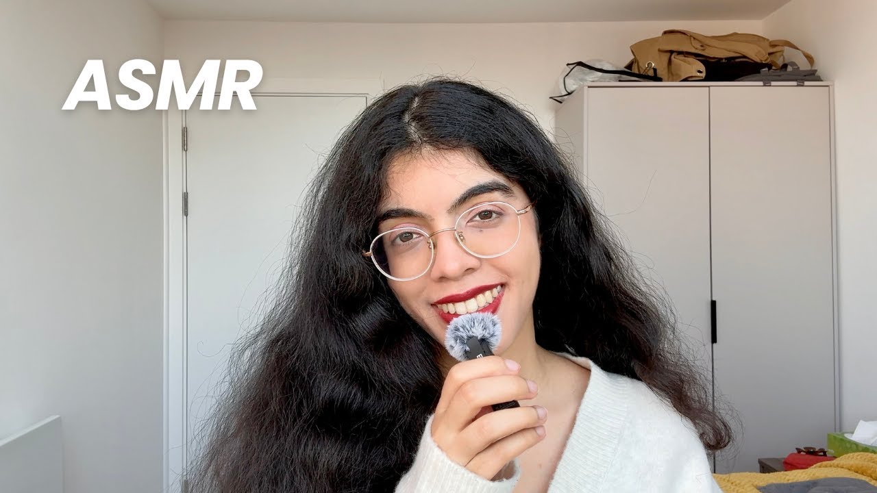 ASMR flirty best friend relaxes you 😴💝 (UP CLOSE personal attention ...