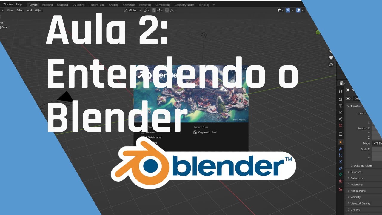 Aula 2 - Entendendo o Blender - YouTube