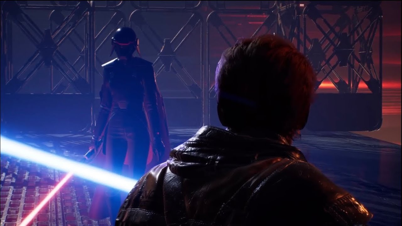Star Wars Jedi Fallen Order 1st Boss Fight PS5 Gameplay - YouTube