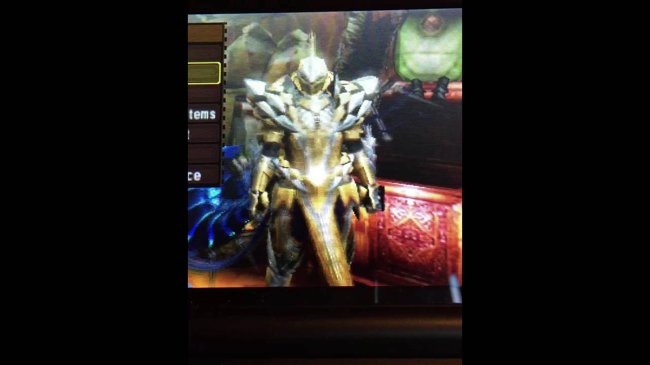 MH4U Monster Hunter 4U rainbow armor pigment - YouTube