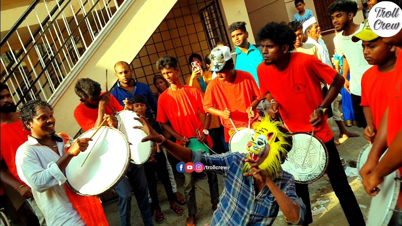 Domlur Jatre 2022 | GD Boys Ganesh | Tapanguchi Tamte dance | Tamate ...