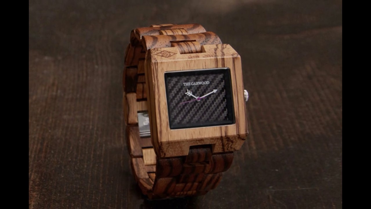 HANDCRAFTED WOOD WATCHES (THE GARWOOD) - YouTube