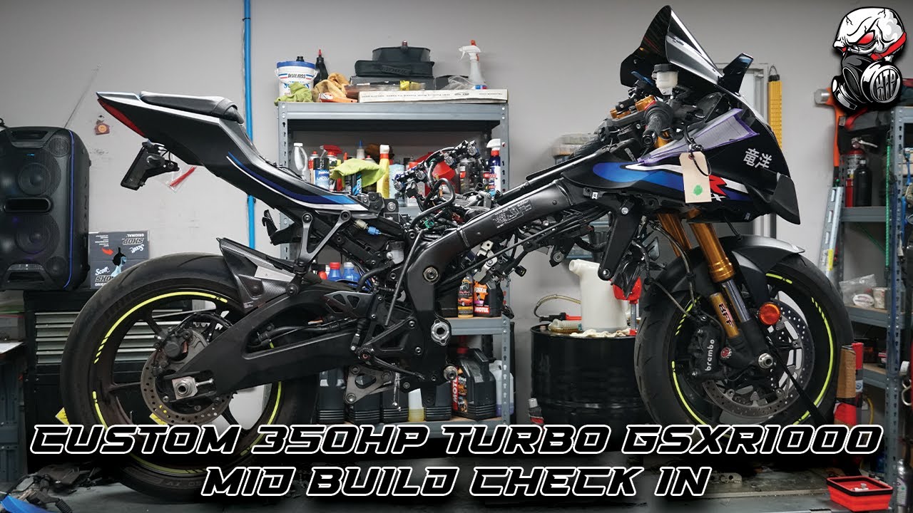 Custom 350HP Turbo GSXR1000 Daily Driver / Mid Build Check In / #HTP x ...