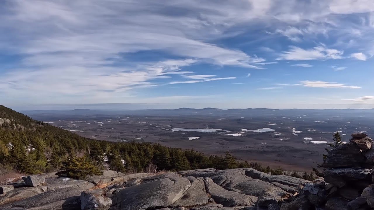 Mount Monadnock NH, White dot Trail 12-30-2022 - YouTube