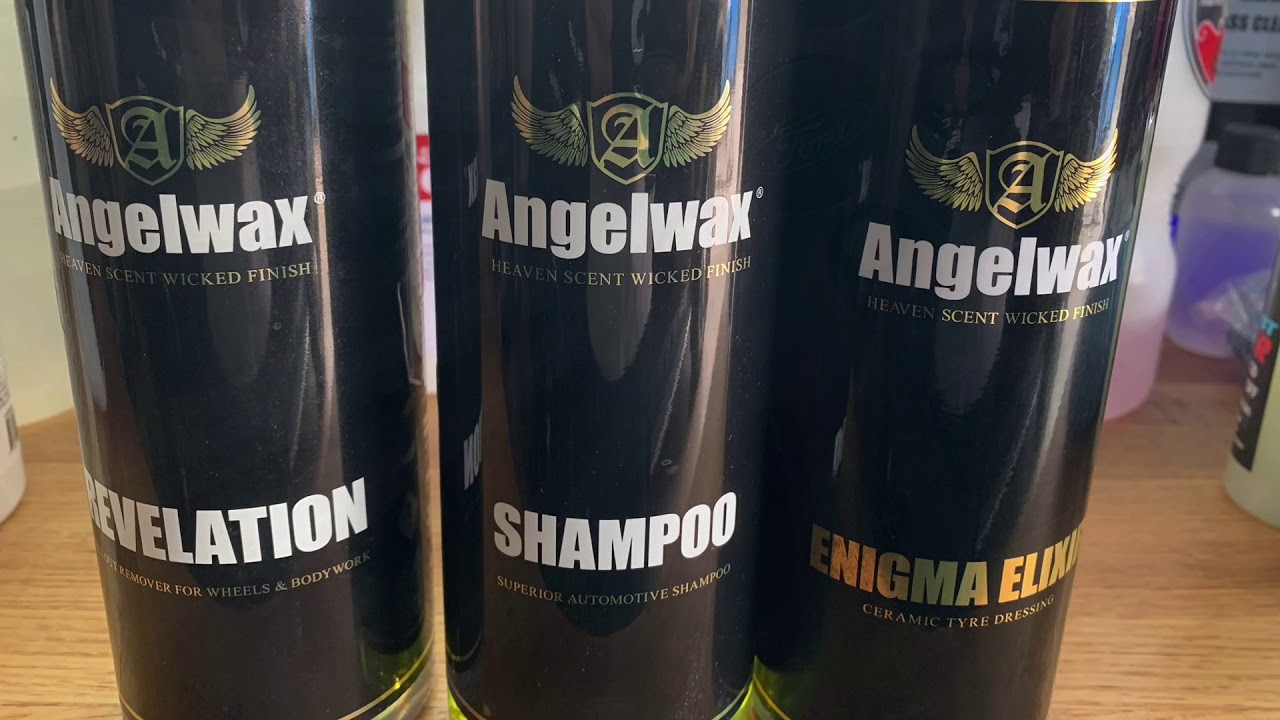 Angelwax Revelation, Shampoo, and Enigma Elixir - YouTube