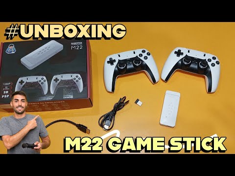 New M22 Game Sticks || 1080p 52 Emulator 3D PSP || Unboxing #Game #pap ...