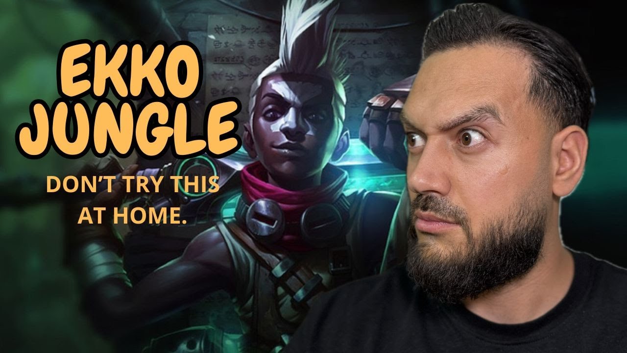 Pushing lanes and team fights as Ekko jungle - YouTube