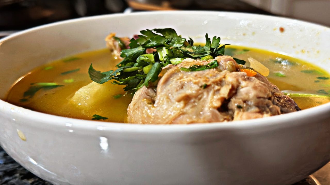 "Yolanda's Cooking Channel: Savory Chicken Soup the Yolanda Way!" - YouTube