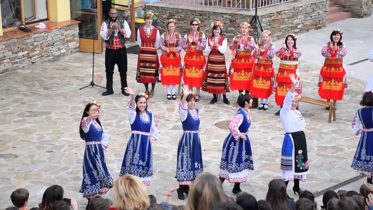 Bulgarian Horo Dance at AAS Assembly - YouTube