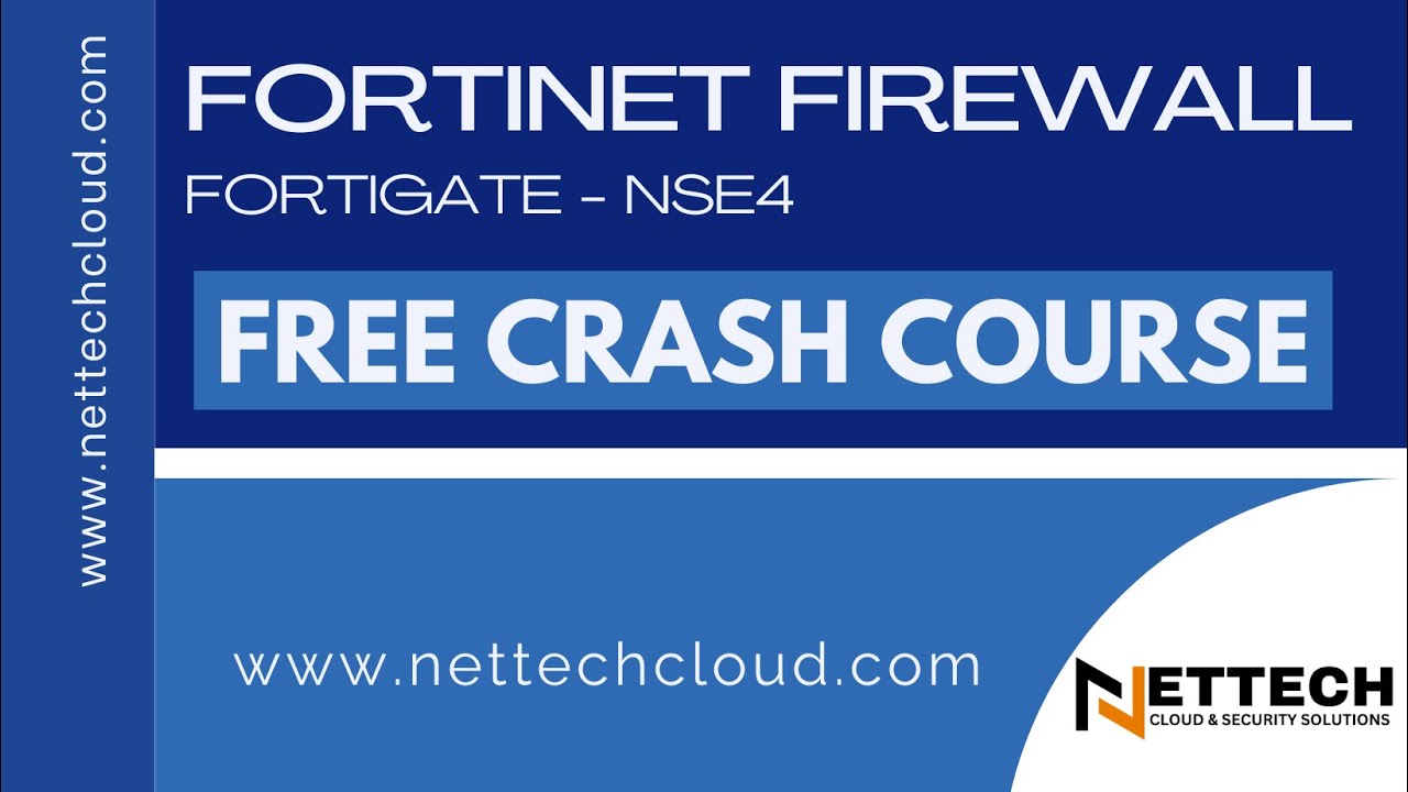 FortiGate Firewall Crash Course [PART 1] | Practical Based - YouTube