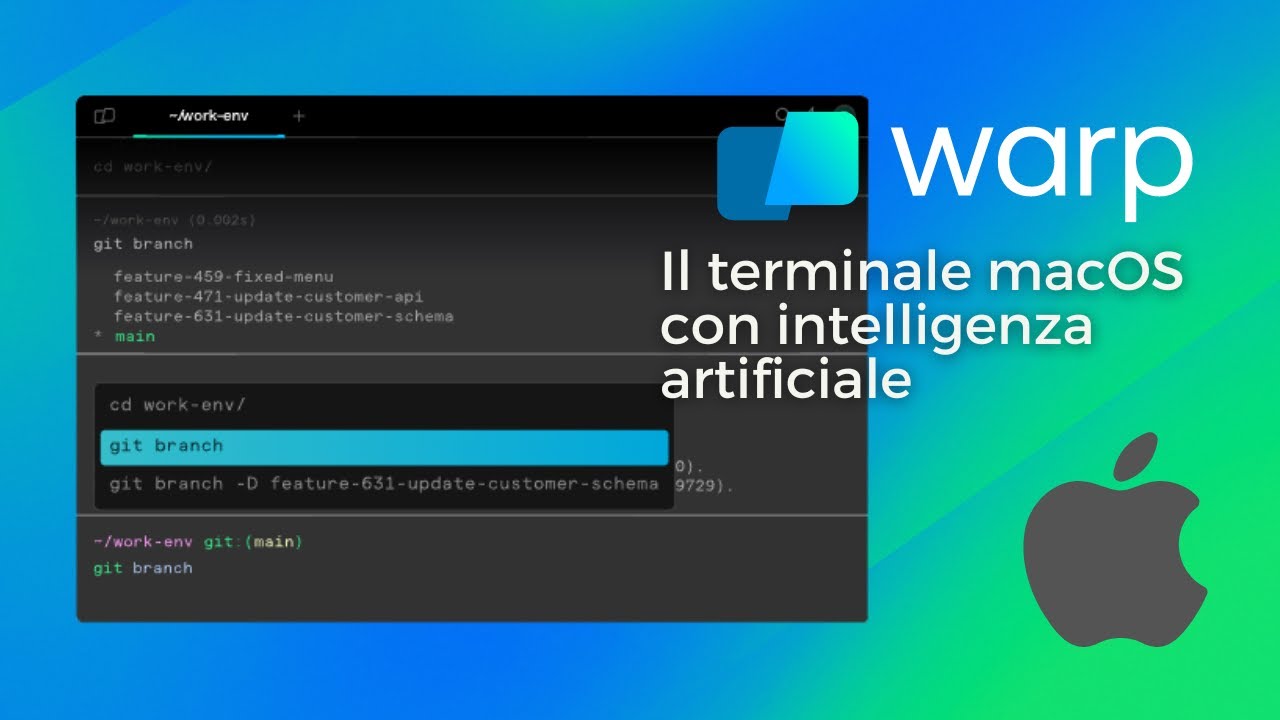 Warp: il terminale macOS con intelligenza artificiale per la ...