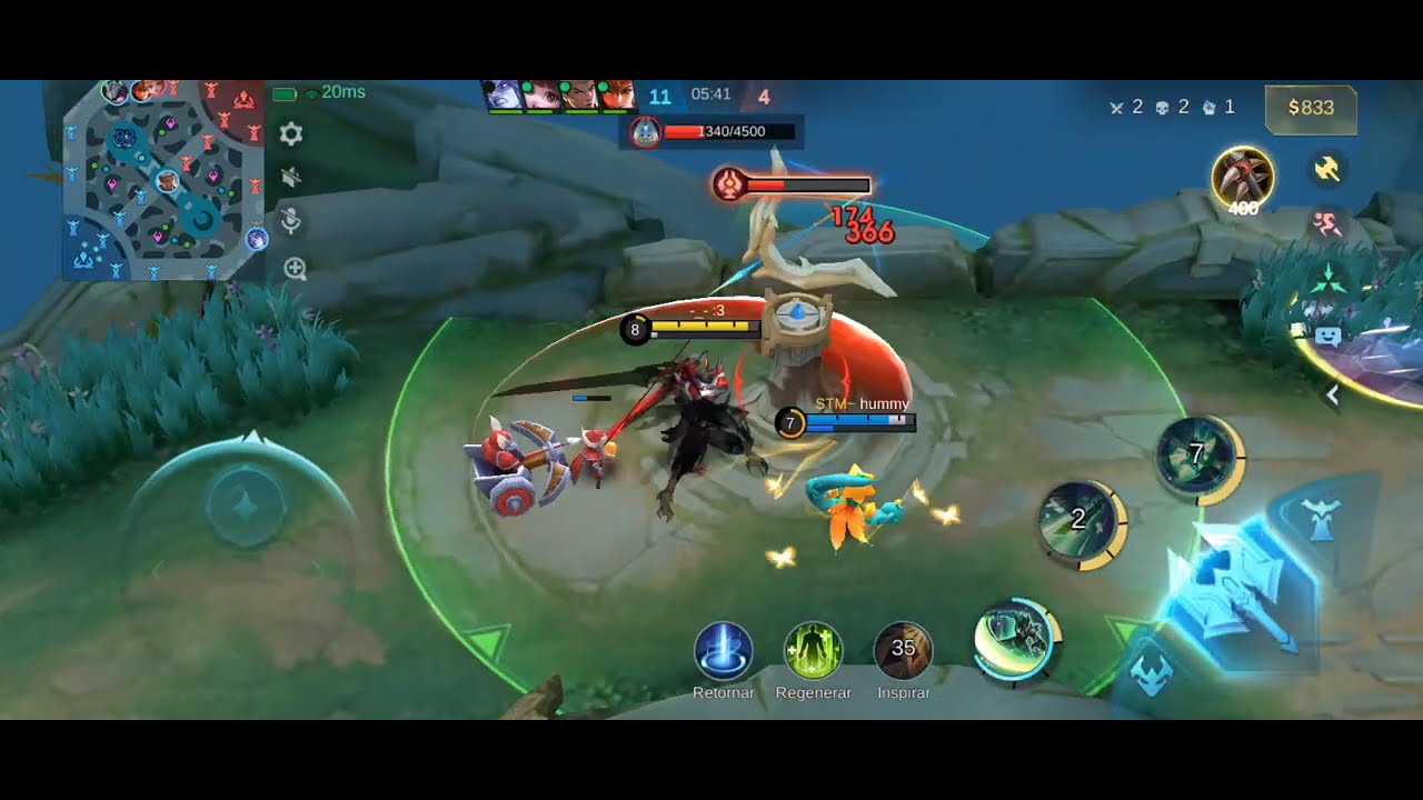 Black Wolf jogando ranqueada no mobile legends - YouTube