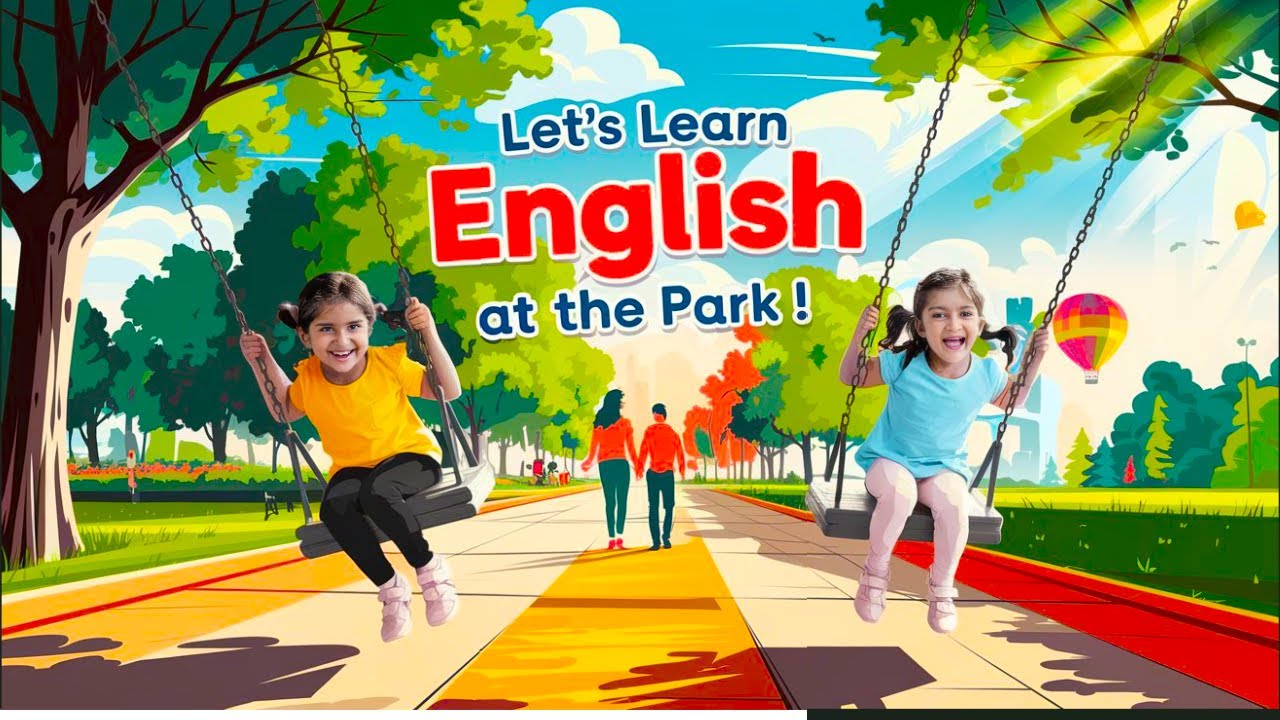 Let's Learn English at the Park | English Video with Subtitles | In the ...