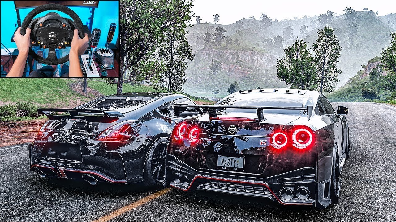 Nissan GTR Nismo & 370Z Nismo CONVOY | Forza Horizon 5 | Thrustmaster ...