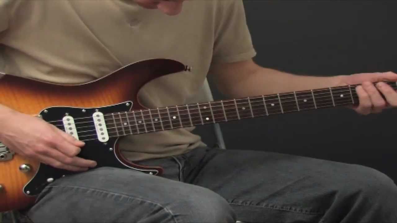 Playing the guitar: Playing funk - YouTube