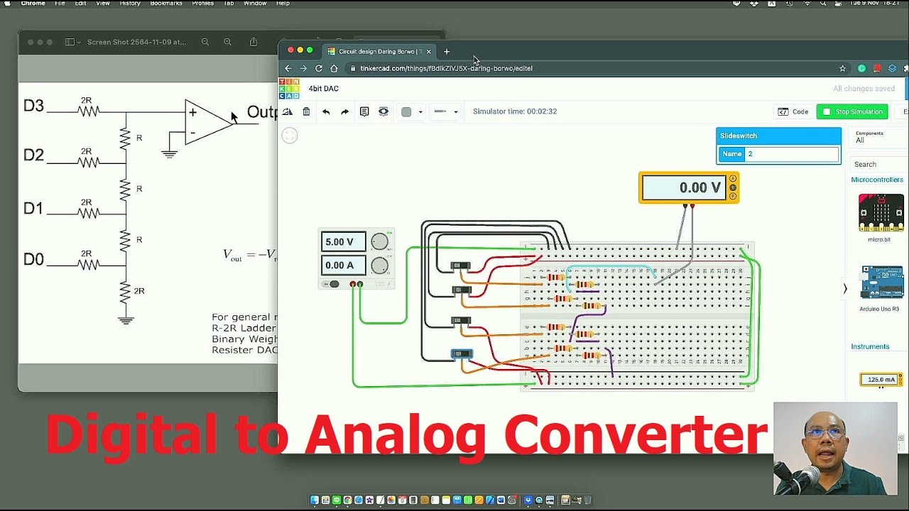 ICS DAC on Tinkercad - YouTube