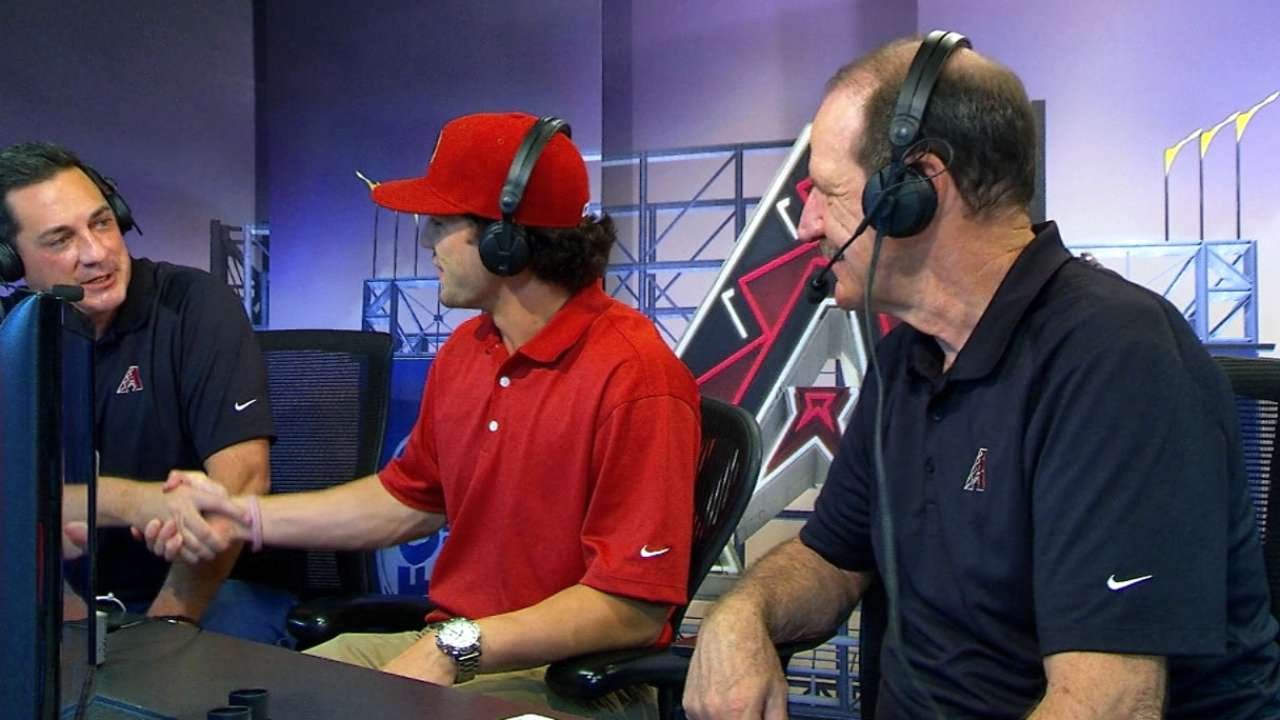 MIA@ARI: Swanson talks about being drafted No. 1 - YouTube
