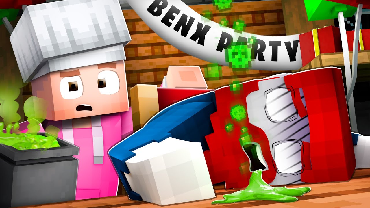 BENX GEBURTSTAGS FEIER - Minecraft Freunde 2 - YouTube
