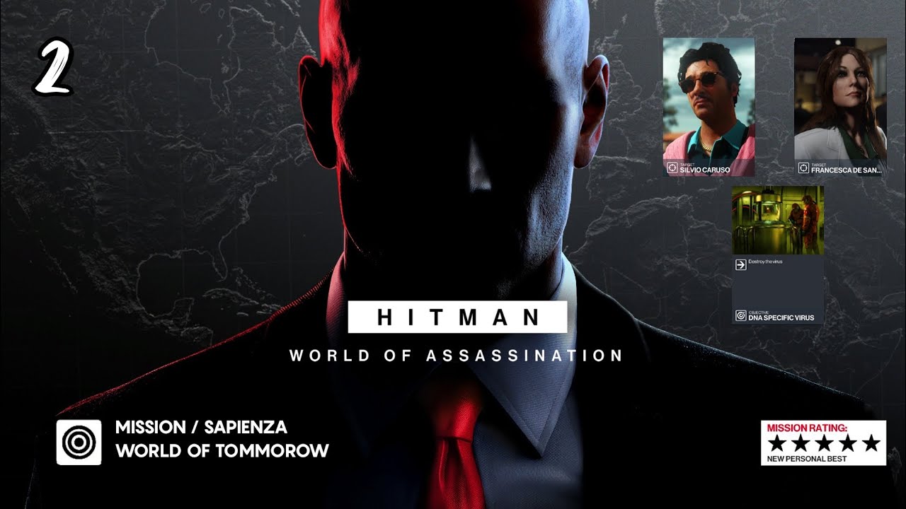 Hitman Mission 2 | World of Tomorrow| SAPIENZA | SILENT ASSASSIN - YouTube