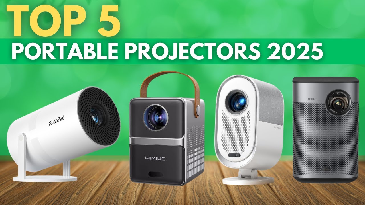 Top 5 Best Portable Projectors of 2025 - YouTube