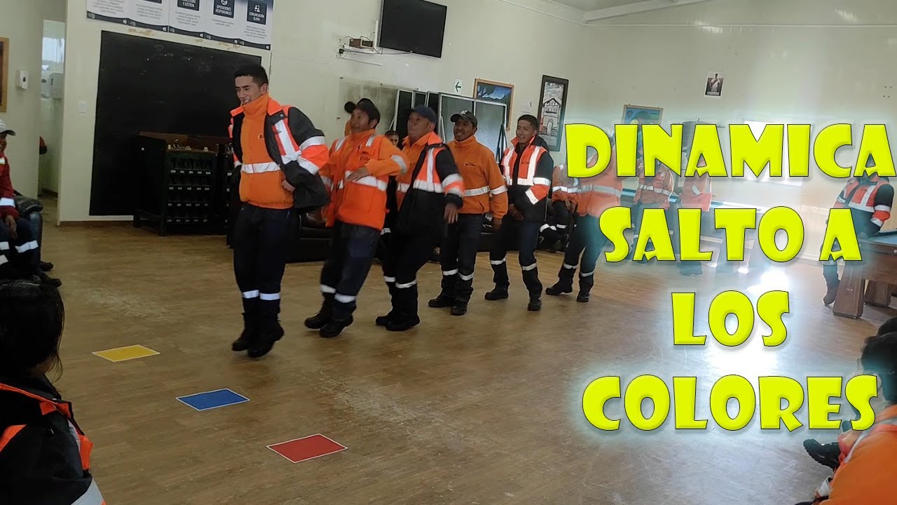 Dinamica de accion, memoria, habilidad y agilidad, salto a los colores ...