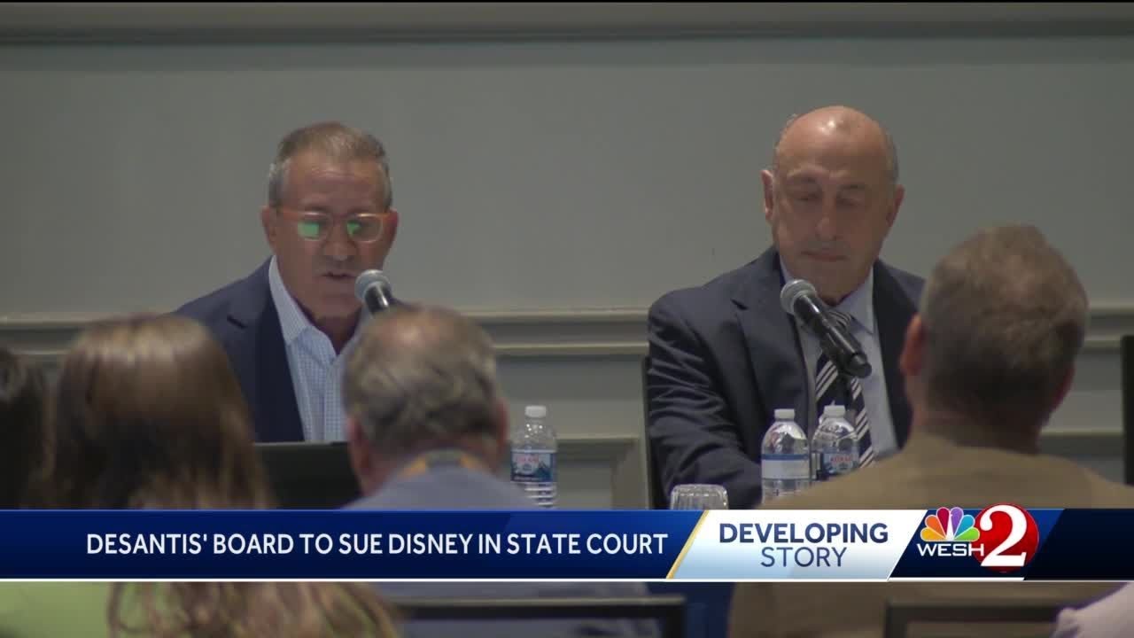 DeSantis' board to countersue Disney in state court - YouTube