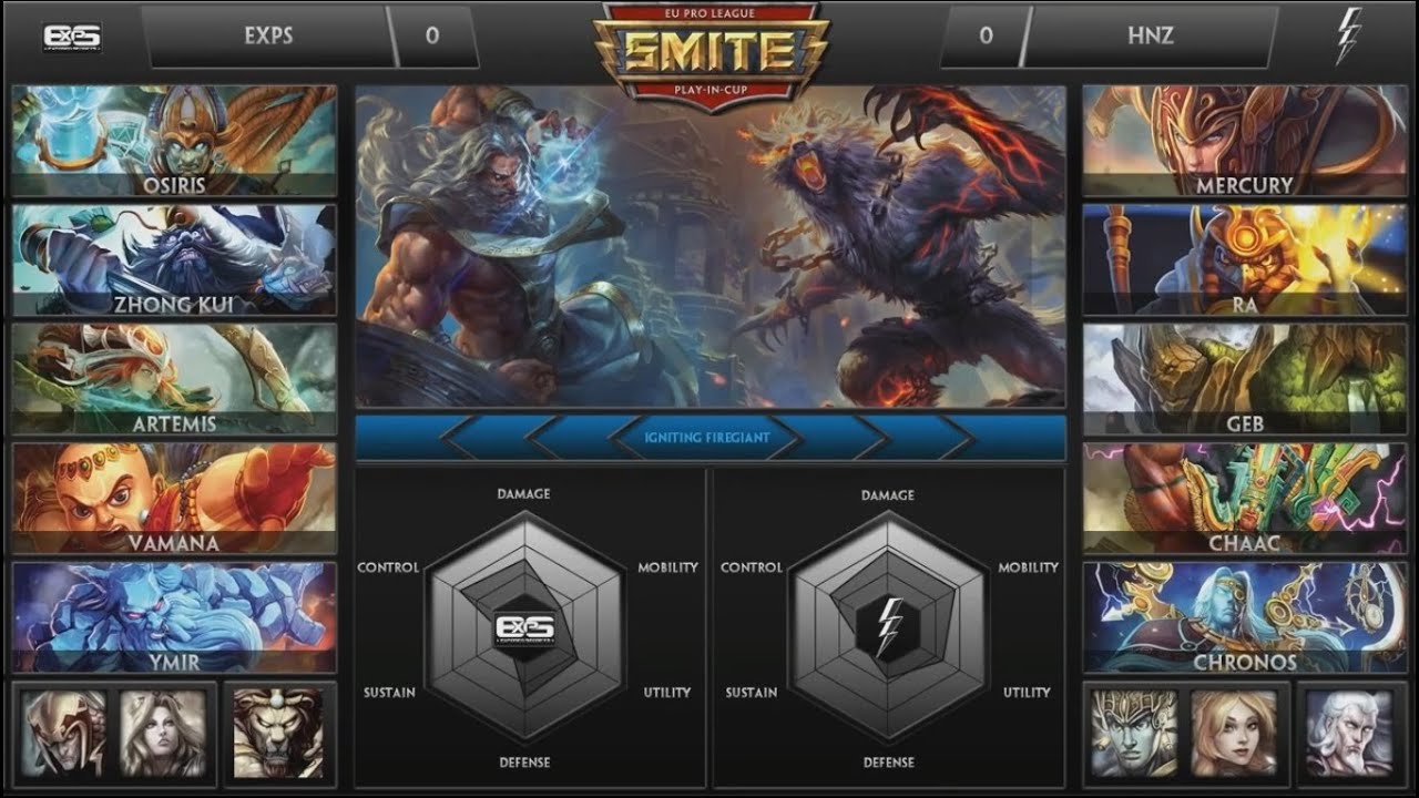 Smite Fr - SPL Play In Cup Eu : Semaine 2 : Exposed Secrets Vs Heroes N ...