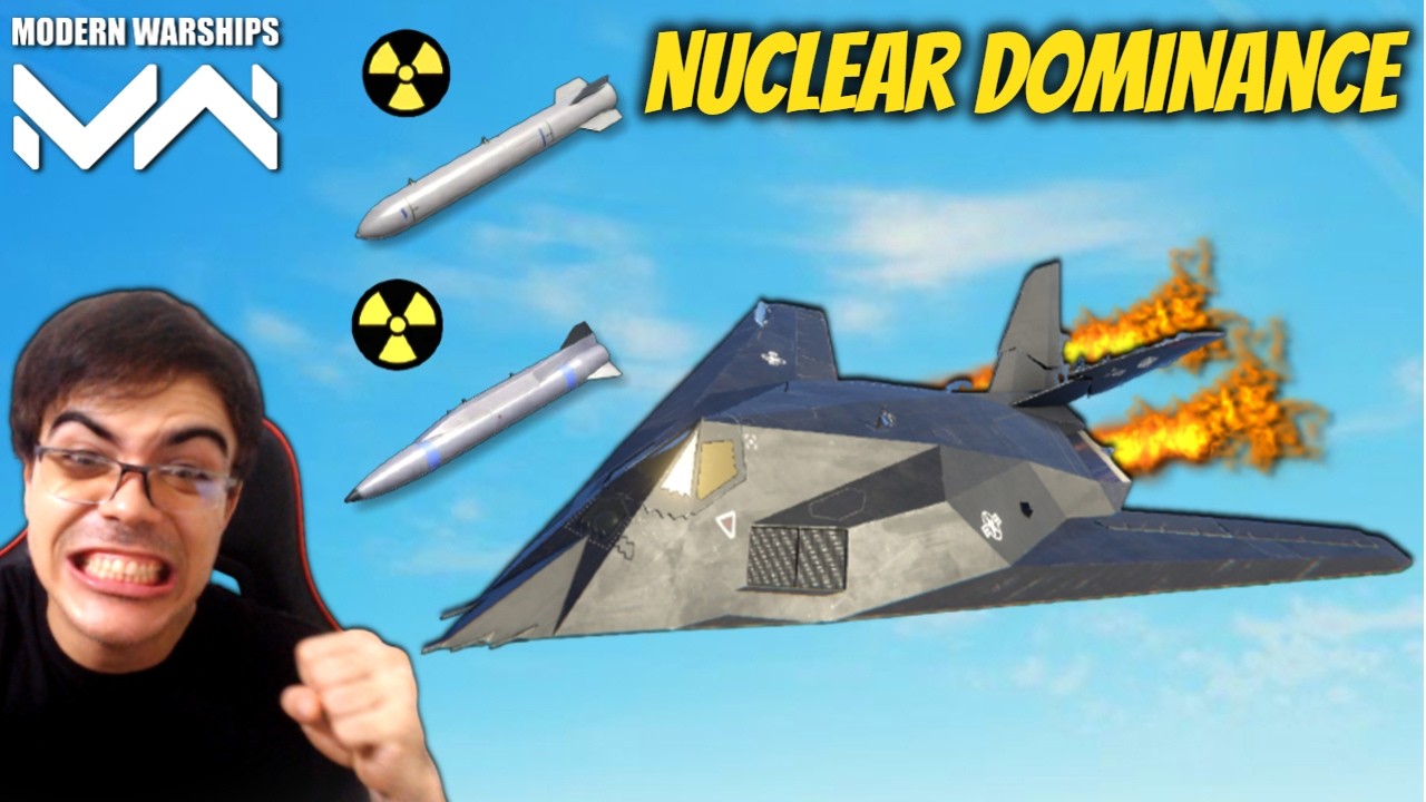 Double Nukes in Modern Warships VS Stealth in War Thunder – F-117A Showdown! - YouTube