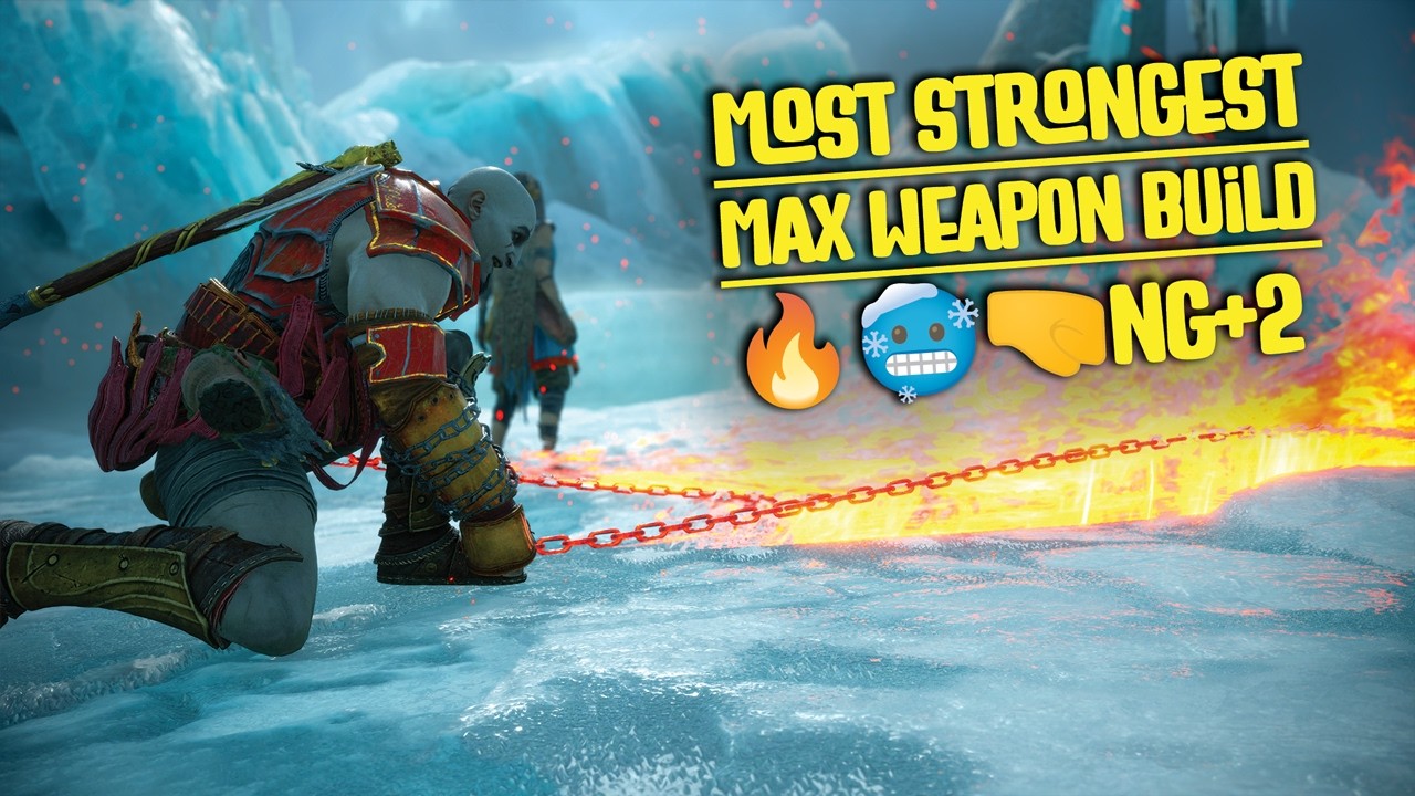 Most Strongest Weapon Build 🔥🥶🤜 God of War Ragnarok | Max Level | 4K ...