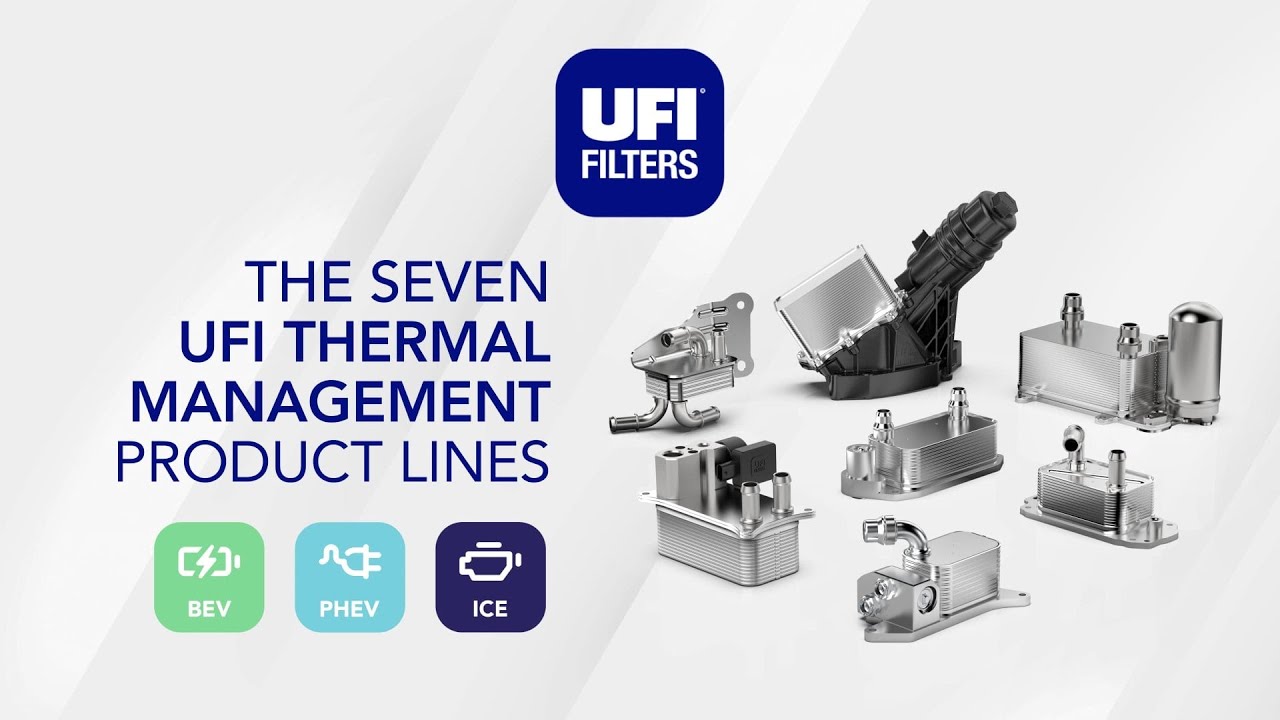 UFI Filters Thermal Management Systems Range - YouTube