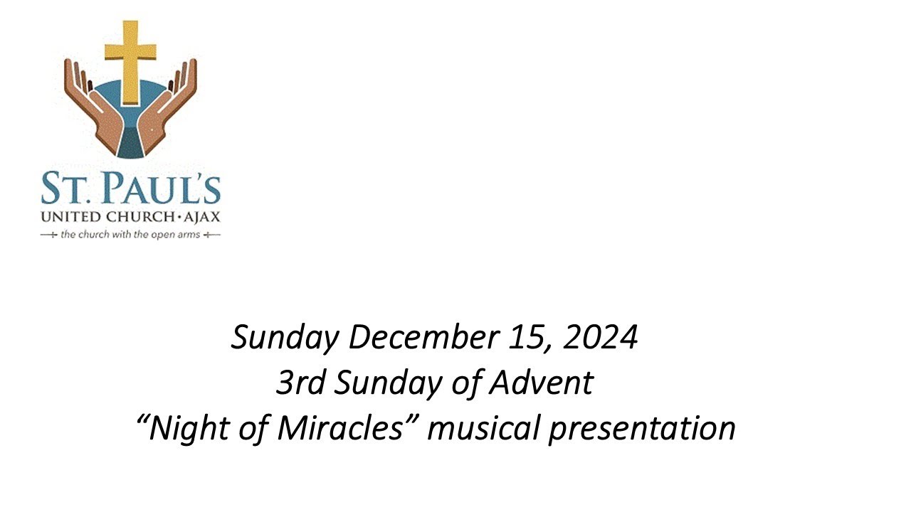 Sunday Worship - December 15, 2024 - YouTube