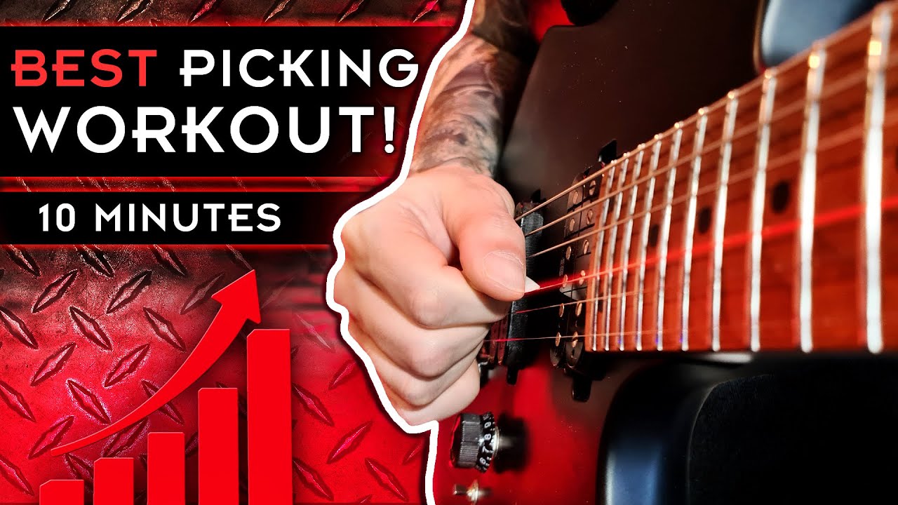 Best Daily 10 MIN Picking WORKOUT! (Maximum Speed, Control, Endurance ...