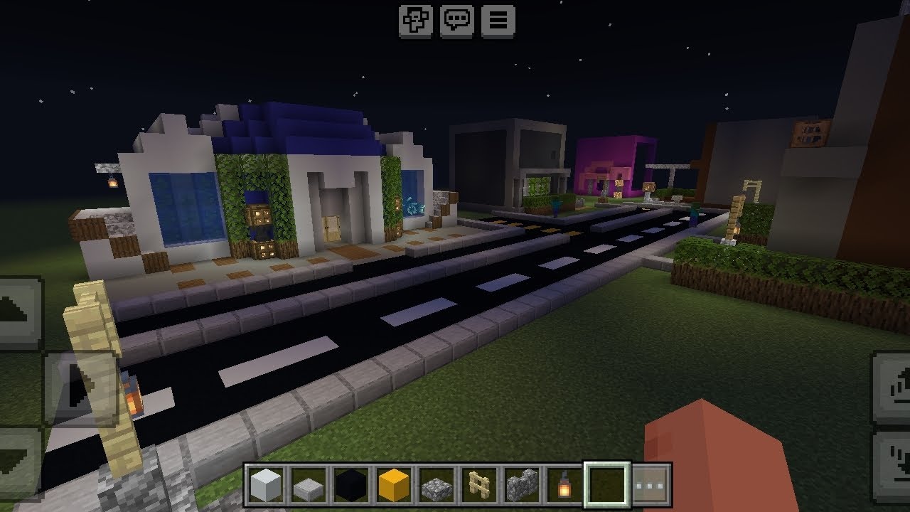 Aku membangun jalan raya untuk kota terbaruku di minecraft! - YouTube