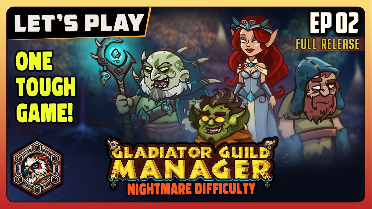 Gladiator Guild Manager | EP02 | Game Play | Let's Try | A Strategic ...