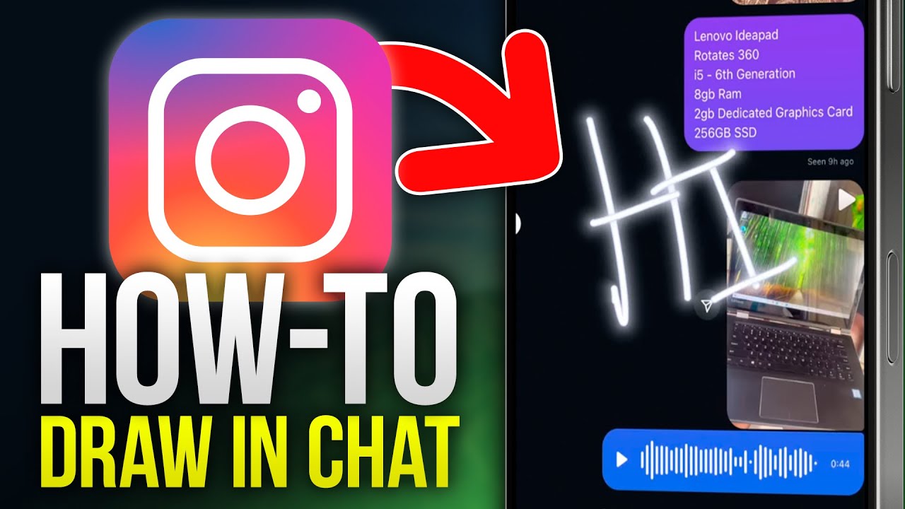 How To Draw In Instagram Chat (2025 Updated Tutorial) - YouTube