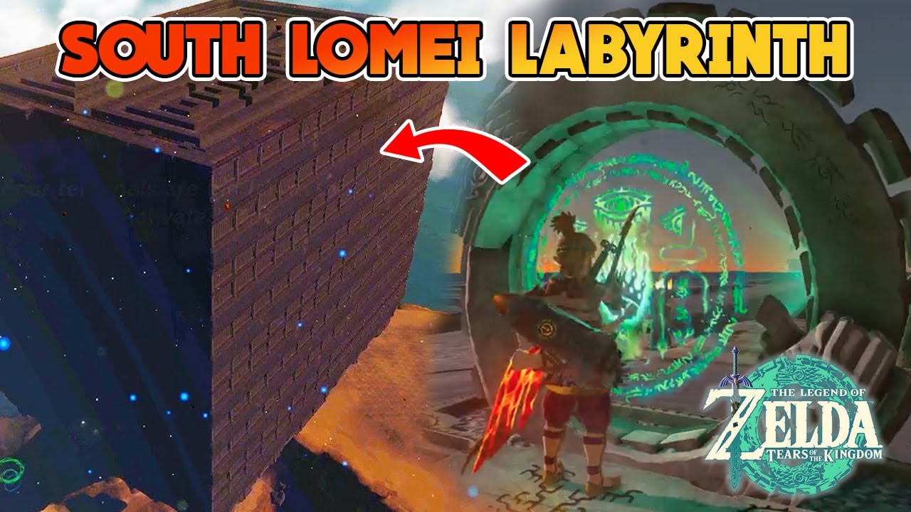How to Conquer the South Lomei Labyrinth in Tears of the Kingdom - YouTube