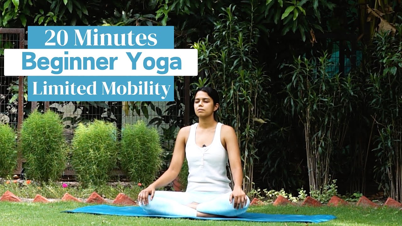 20 Min Full Body Yoga for Beginners | Basics for Limited Mobility - YouTube