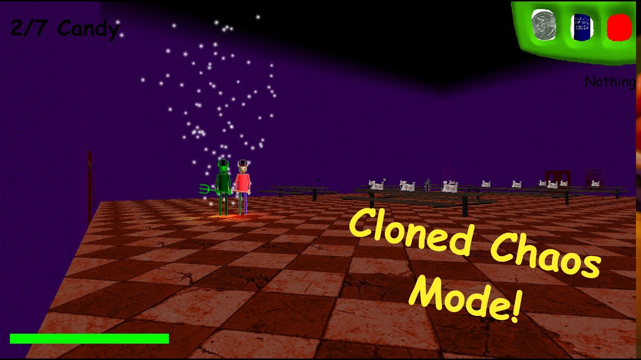 Baldi's Basics in Halloween! | Cloned Chaos Mode! | Baldi Basics Mod ...