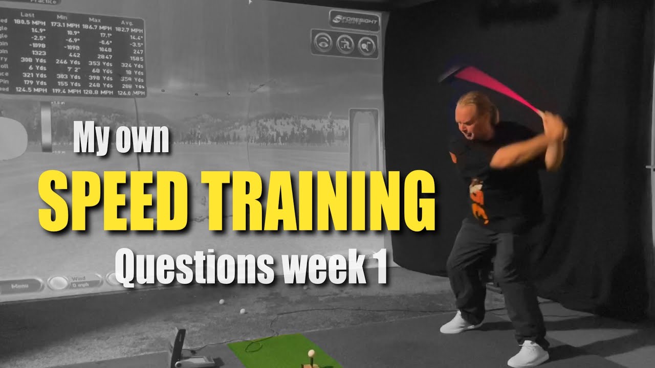 Questions week 1 in speed training… - YouTube