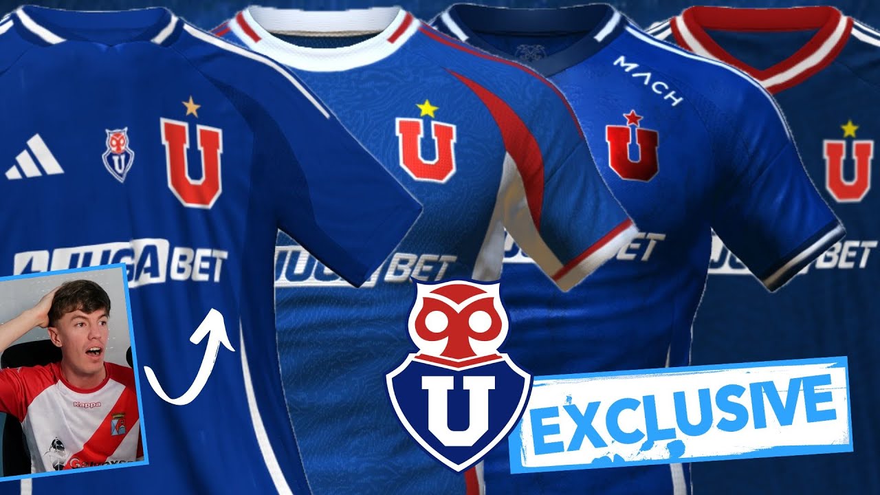 CAMISETA ADIDAS de la U de CHILE 2025-2026 - YouTube