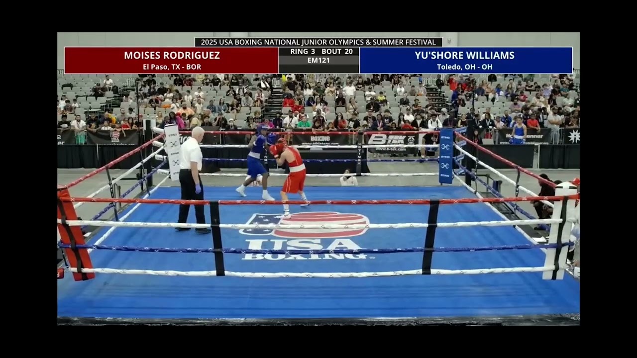 REMATCH Moises Rodriguez vs Yu’shore Williams EM 121 Final Nationals ...