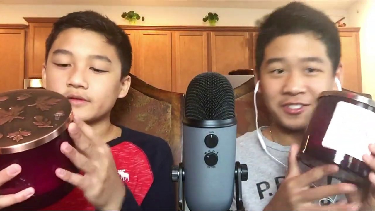 ASMR teaching my brother ASMR - YouTube