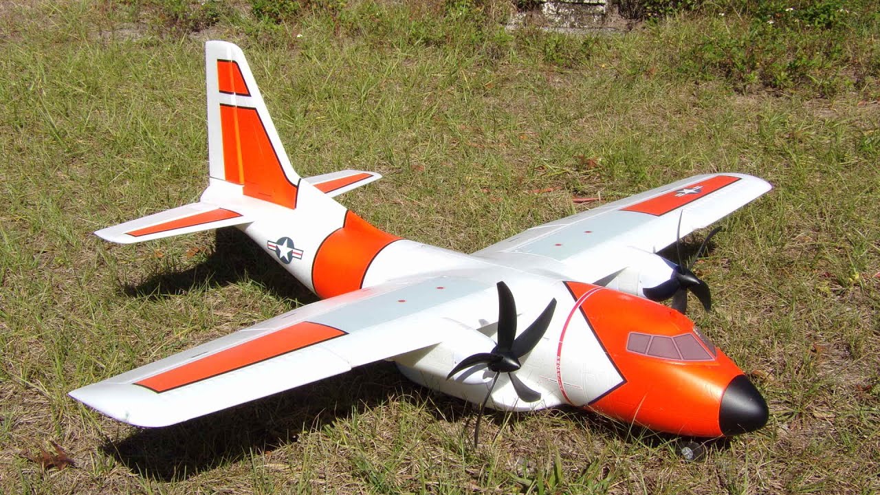 E-FLITE EC 1500 / C-27 J Twin 5 Blade Props 5000MAH 4S 14 min Throttle ...