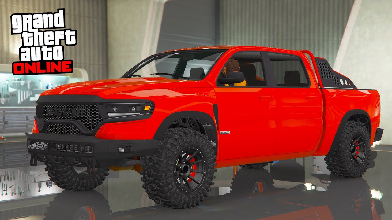 Bravado Bison Hellfire XL (Dodge RAM 1500 TRX) - GTA 5 Online DLC ...